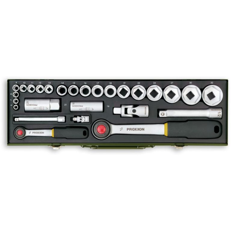 Proxxon 27 Piece Automotive Socket Set